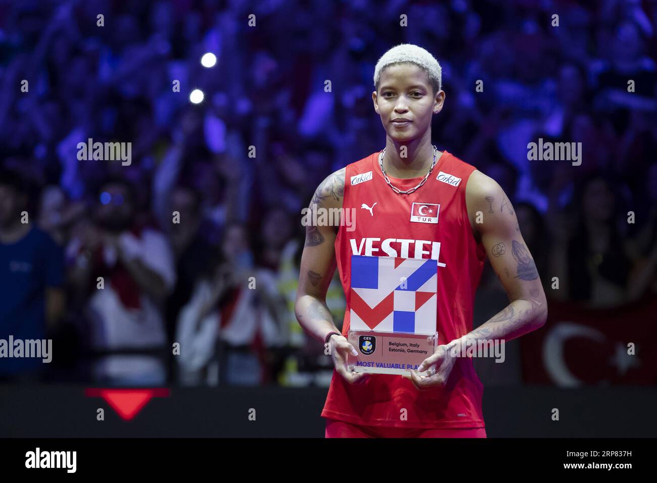 Brussels, Belgium. 03rd Sep, 2023. Turkey's Melissa Teresa Vargas ...