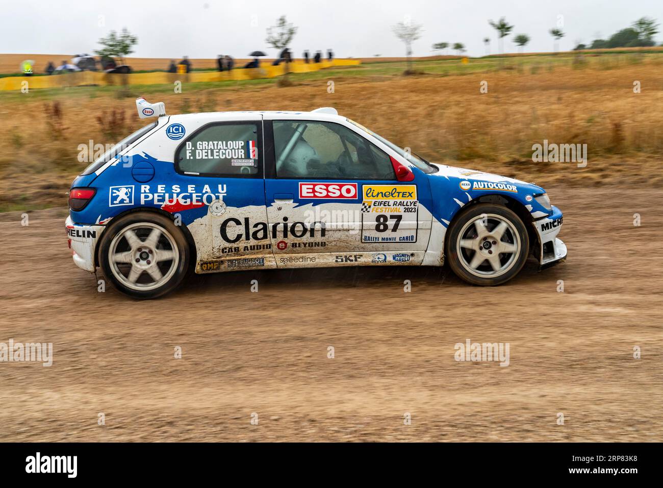 ADAC Eifel Rally Festival 2023, Peugeot 306 Maxi EVO II, Vulkaneifel ...