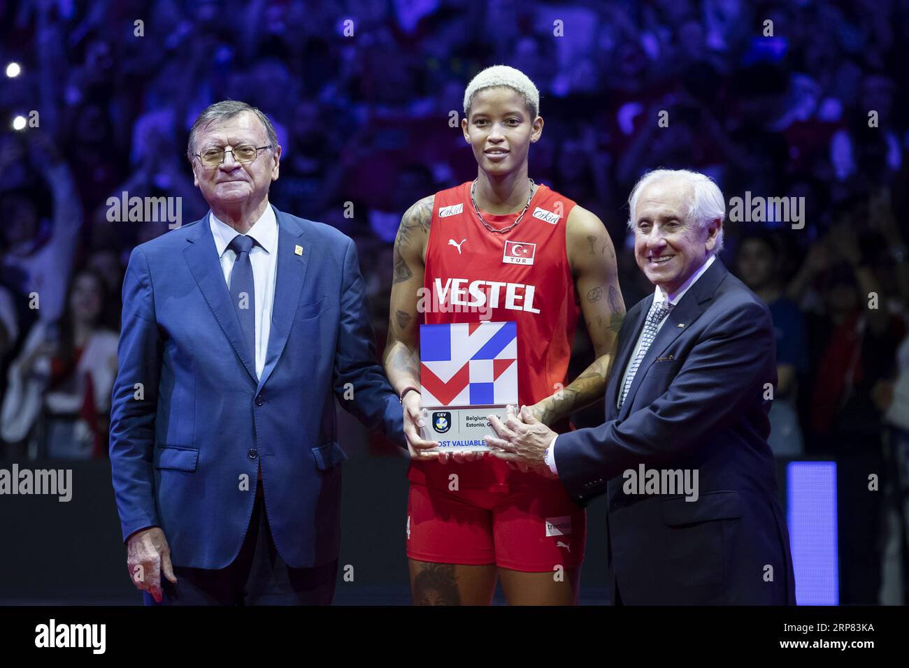 Brussels, Belgium. 03rd Sep, 2023. Turkey's Melissa Teresa Vargas ...