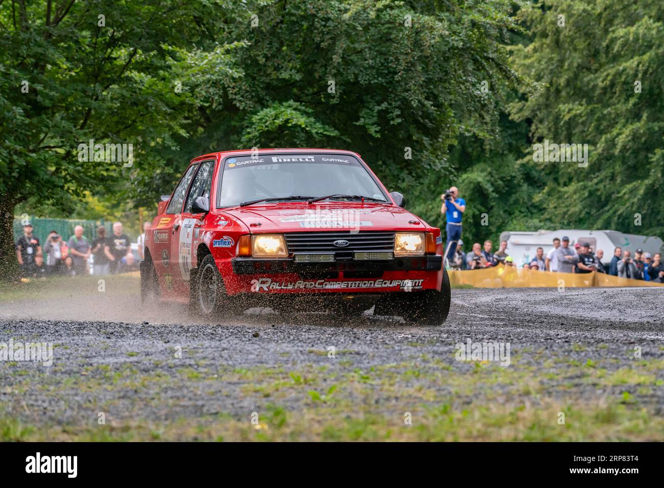 ADAC Eifel Rally Festival 2023, Ford Escort Gartrac G3, Vulkaneifel ...
