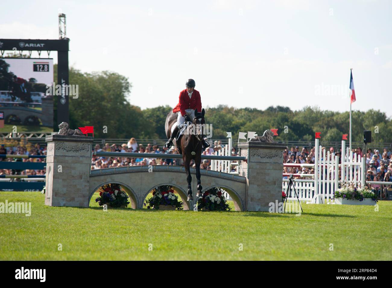 Stamford, UK. 3rd Sep, 2023. Harry Meade riding Cavalier Crystal ...
