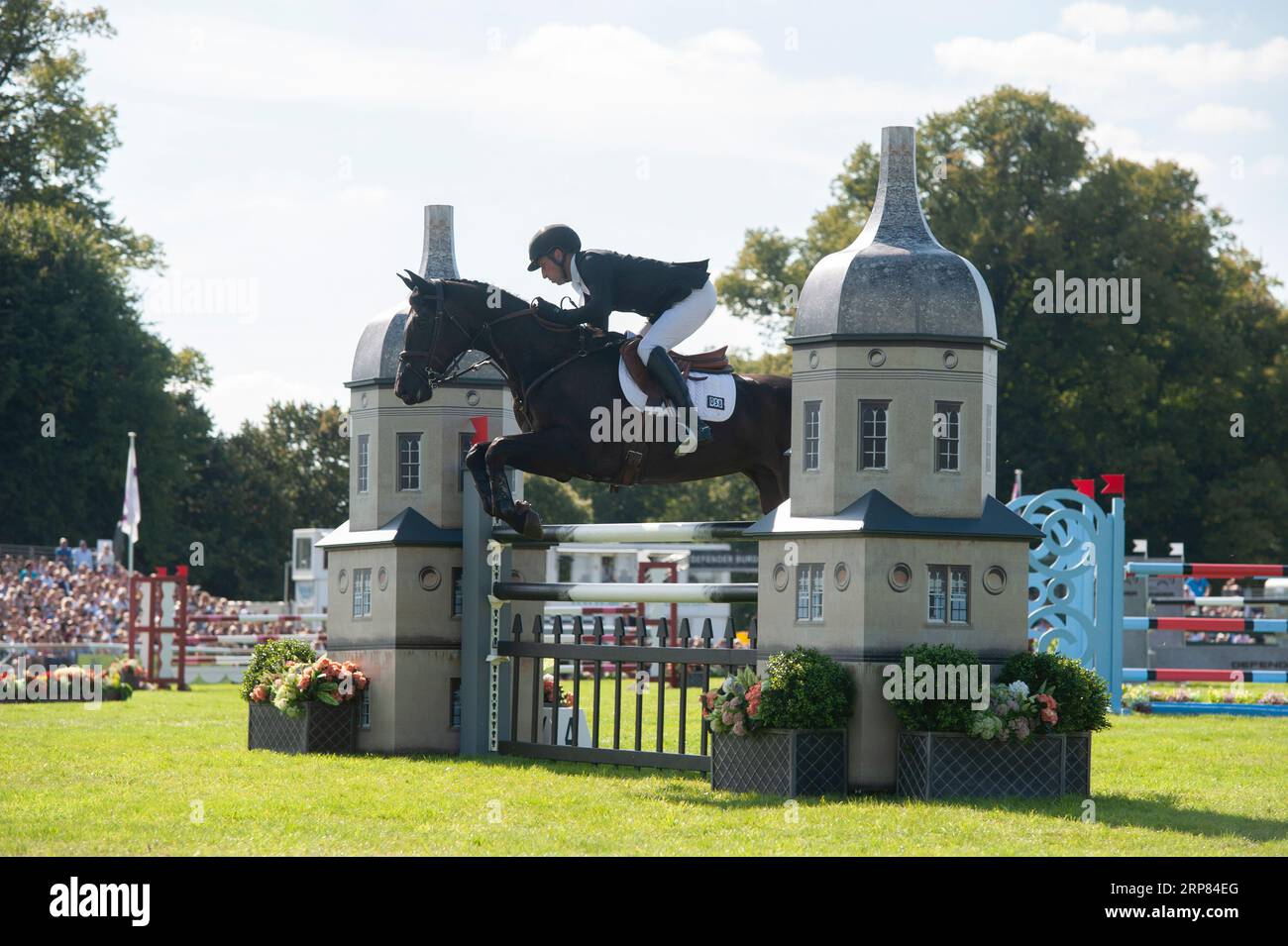 Stamford, UK. 3rd Sep, 2023. Tim Price riding Vitali representing New ...
