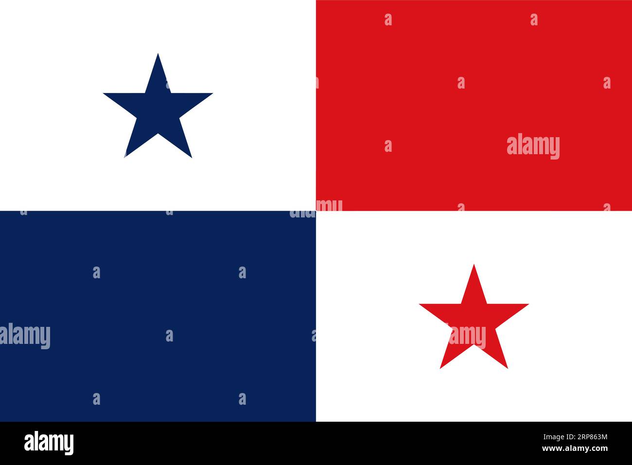 Panama flag image Stock Vector Images - Alamy