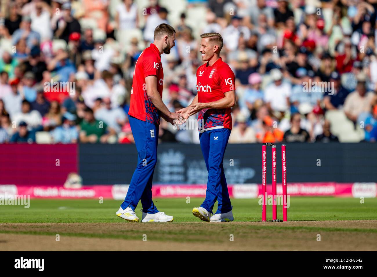 BIRMINGHAM, UNITED KINGDOM. 03 September, 2023. Gus Atkinson of England ...