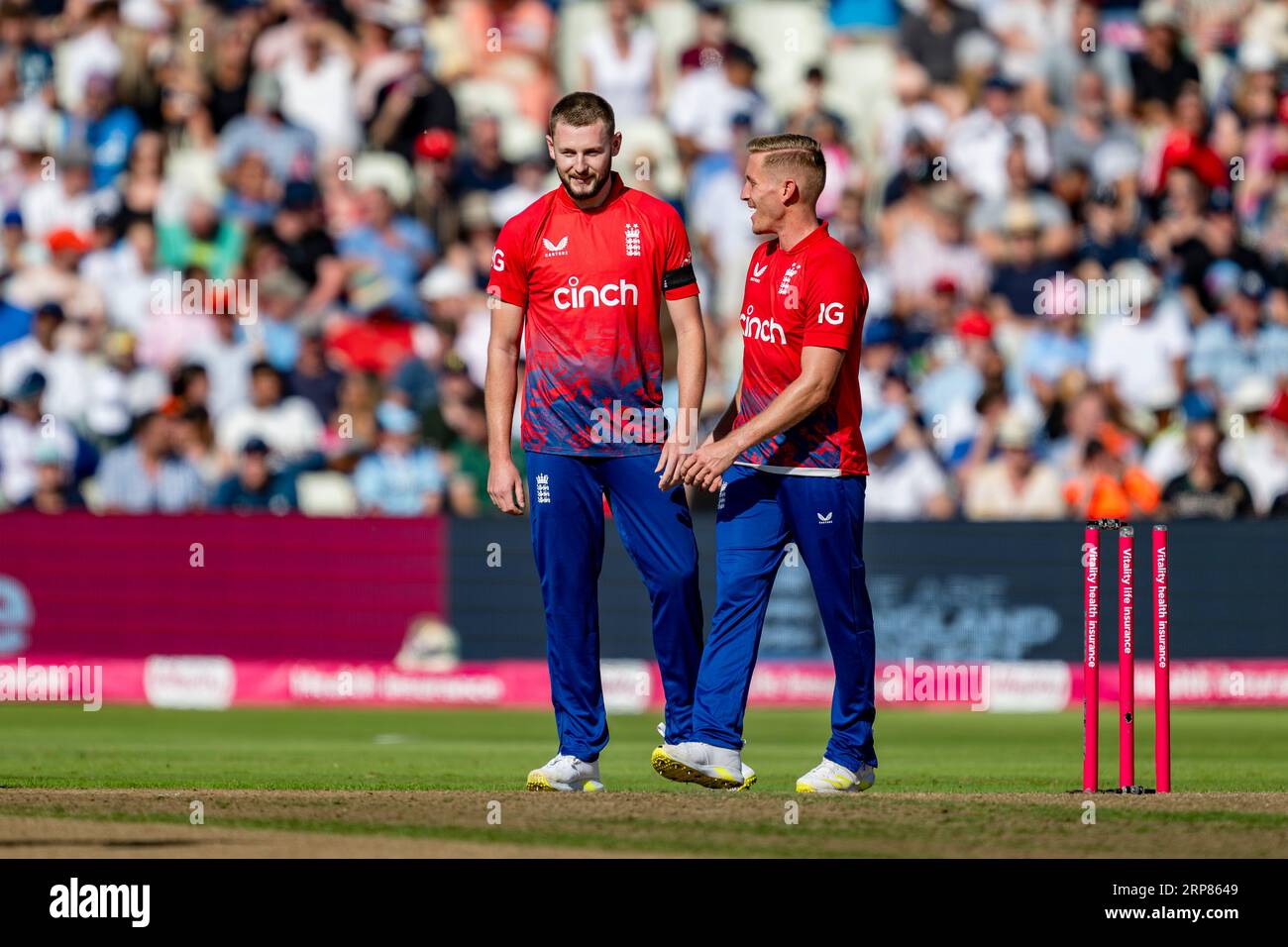BIRMINGHAM, UNITED KINGDOM. 03 September, 2023. Gus Atkinson of England ...