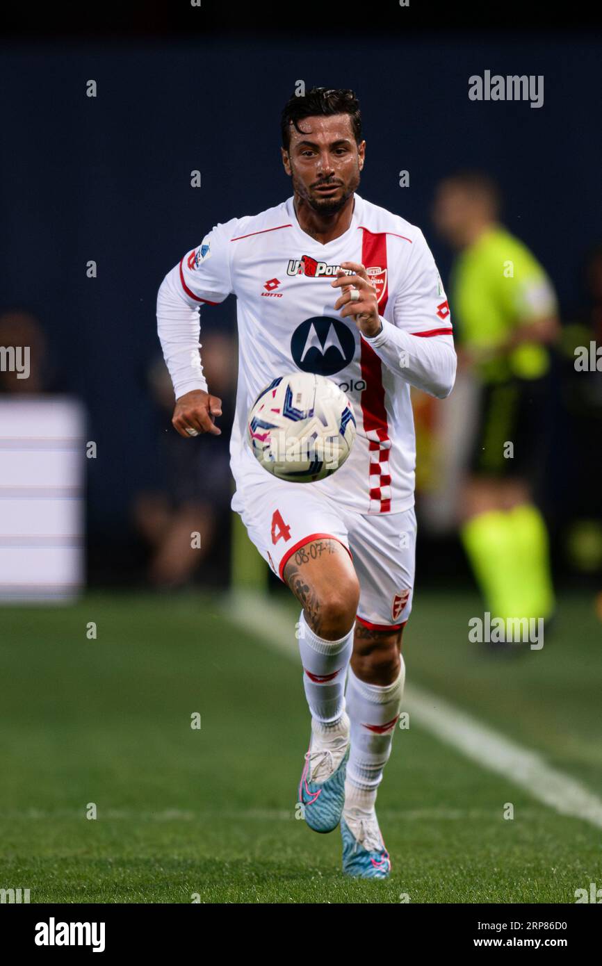 Armando Izzo of AC Monza in action during the Serie A football match ...