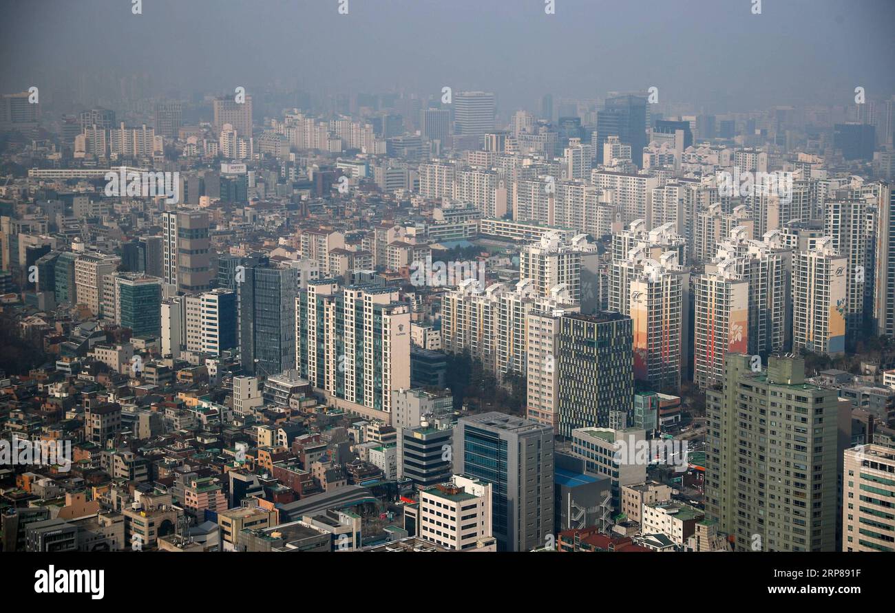 Air pollution in korea hi-res stock photography and images - Alamy