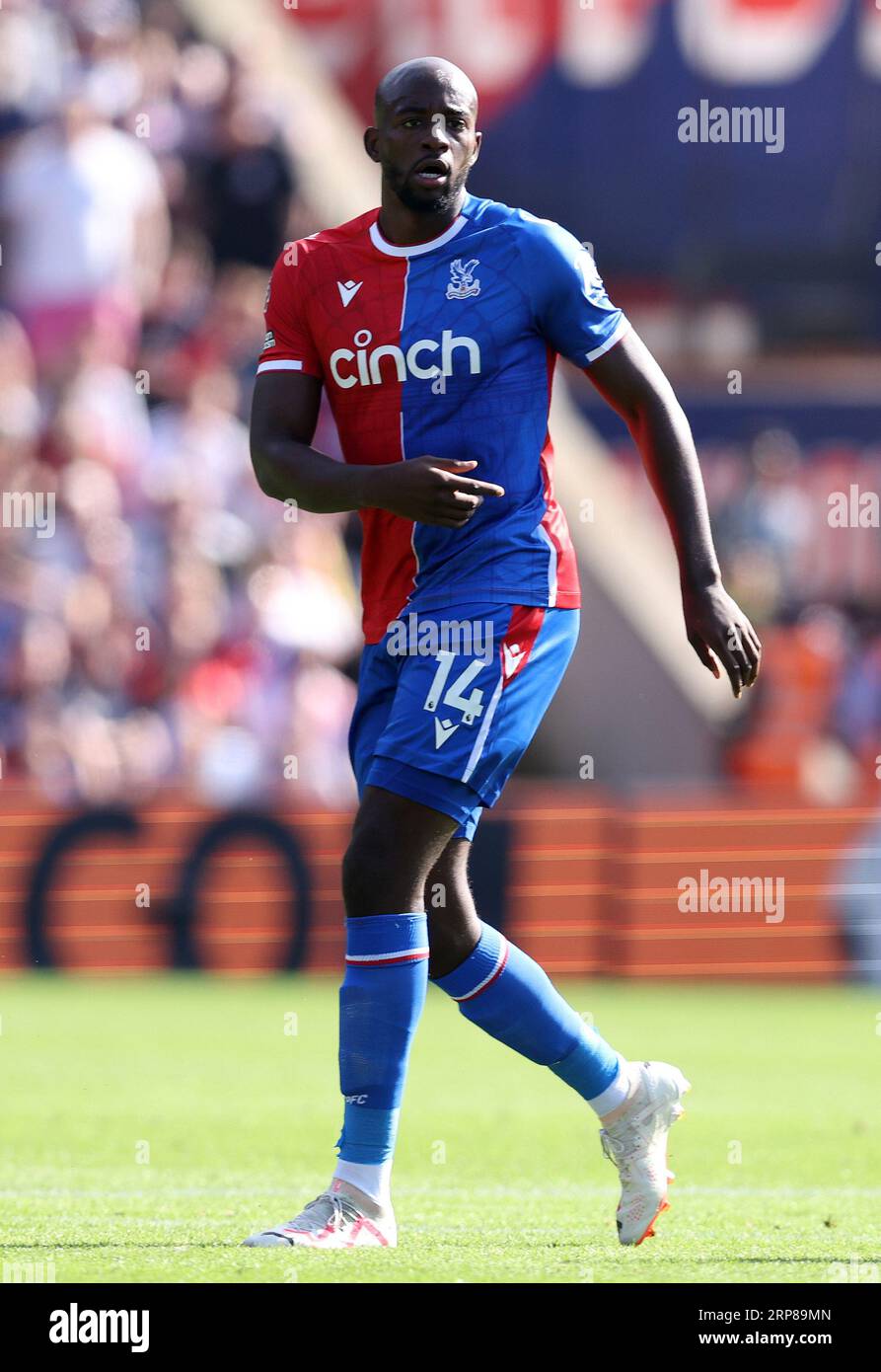 London, UK. 3rd Sep, 2023. Jean-Philippe Mateta of Crystal Palace ...