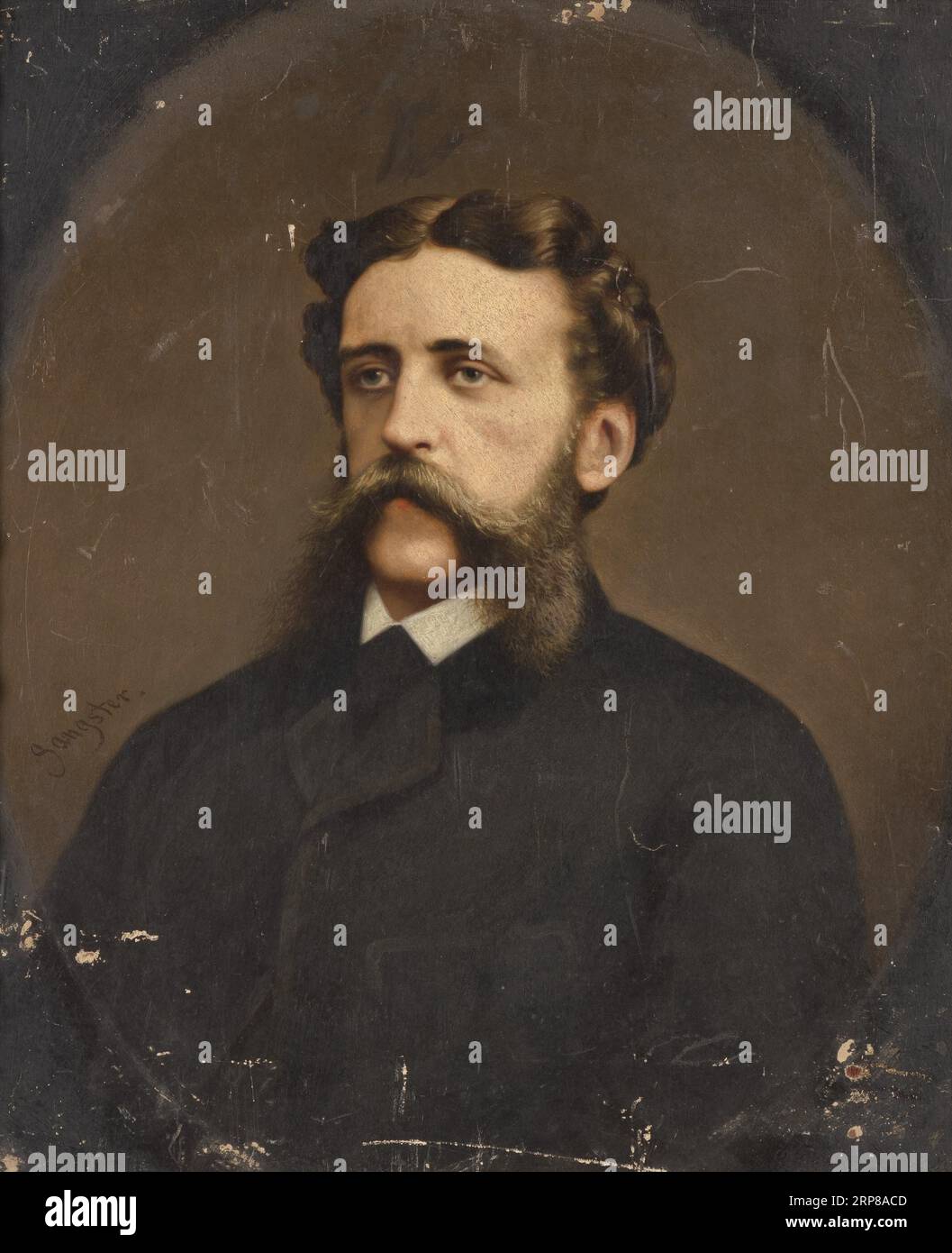 Portrait of louis idzard douwe baron hi-res stock photography and ...