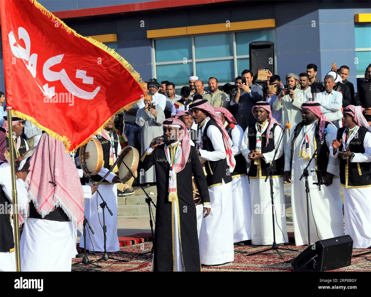 (190225) -- KUWAIT CITY, Feb. 25, 2019 -- A local band performs during ...