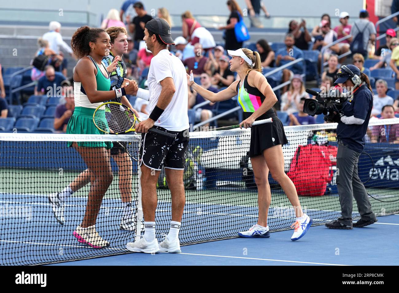 Robin Montgomery, Alex Michelsen, Ellen Perez and Jean-Julien Rojer ...
