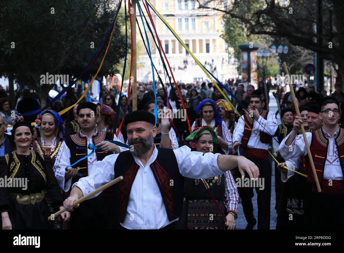 Grece athens carnival dance hi-res stock photography and images - Alamy