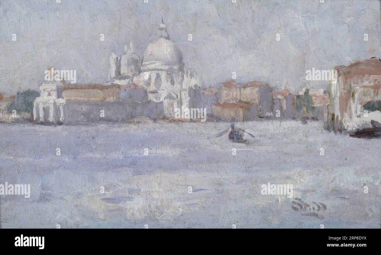 Venetian Lyric (Santa Maria della Salute)(?) between 1900 and 1910 by ...