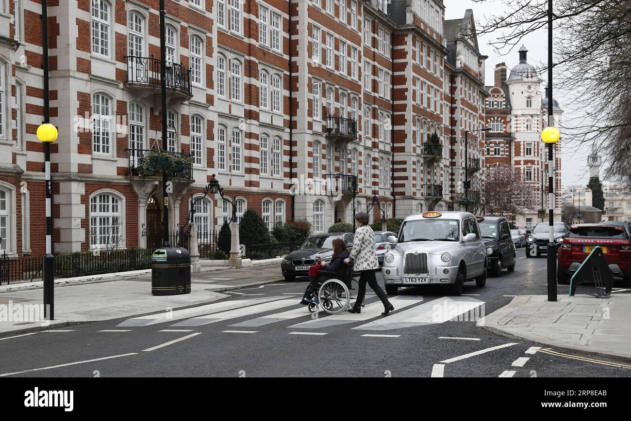 First uk 3d zebra crossing hi-res stock photography and images - Alamy