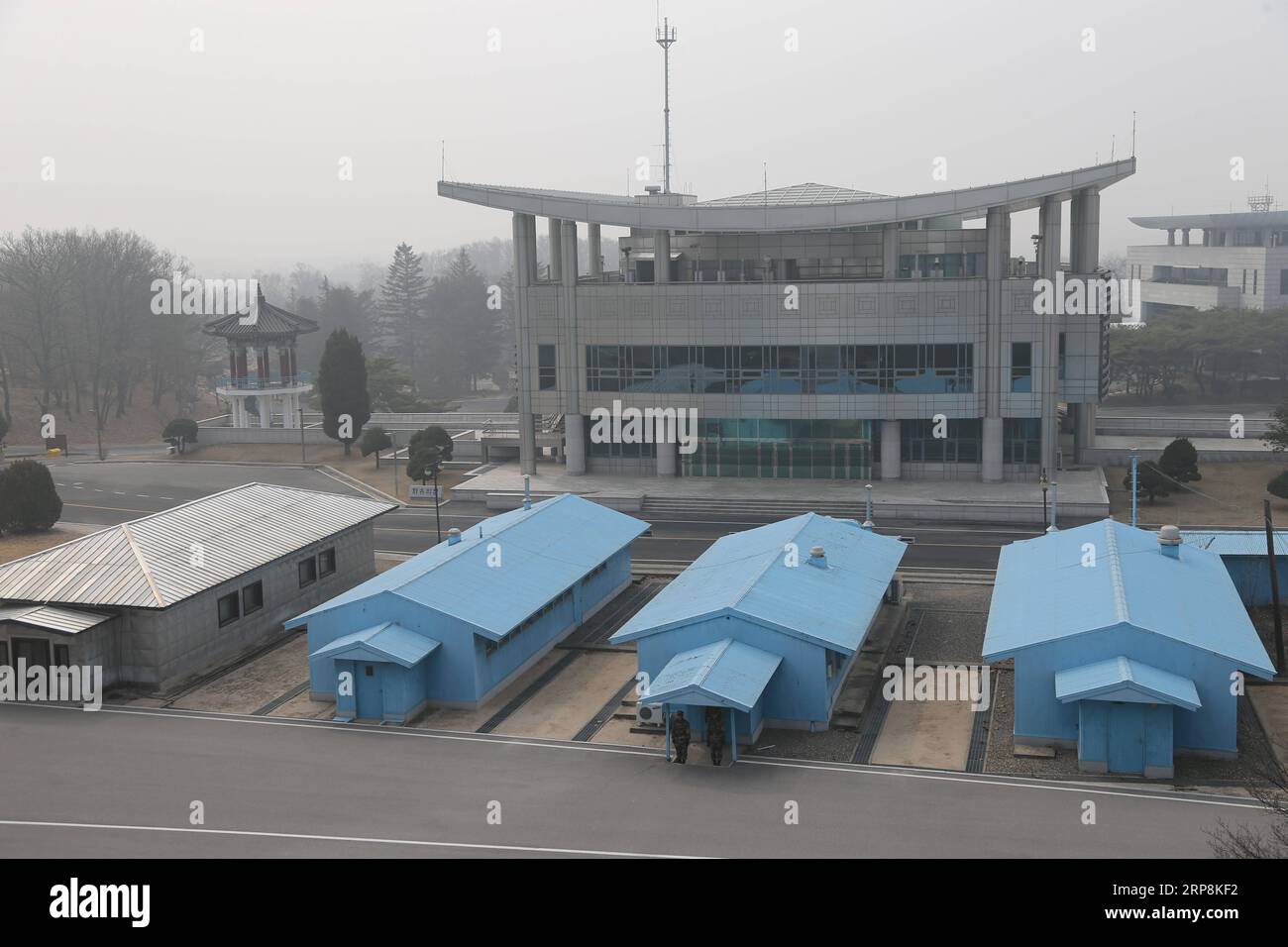 (190309) -- PYONGYANG, March 9, 2019 (Xinhua) -- Photo taken on March 5 ...