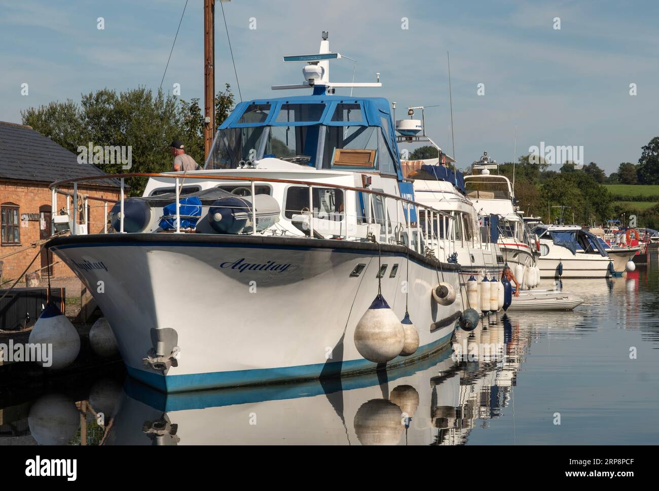 Sharpness Marina in Gloucestershire Stock Photo - Alamy