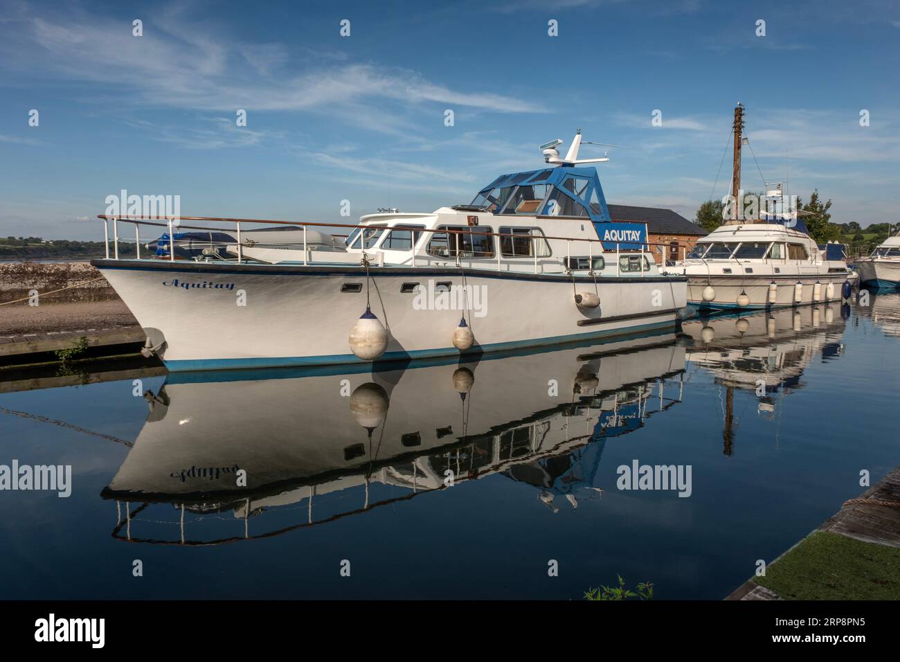 Sharpness Marina in Gloucestershire Stock Photo - Alamy