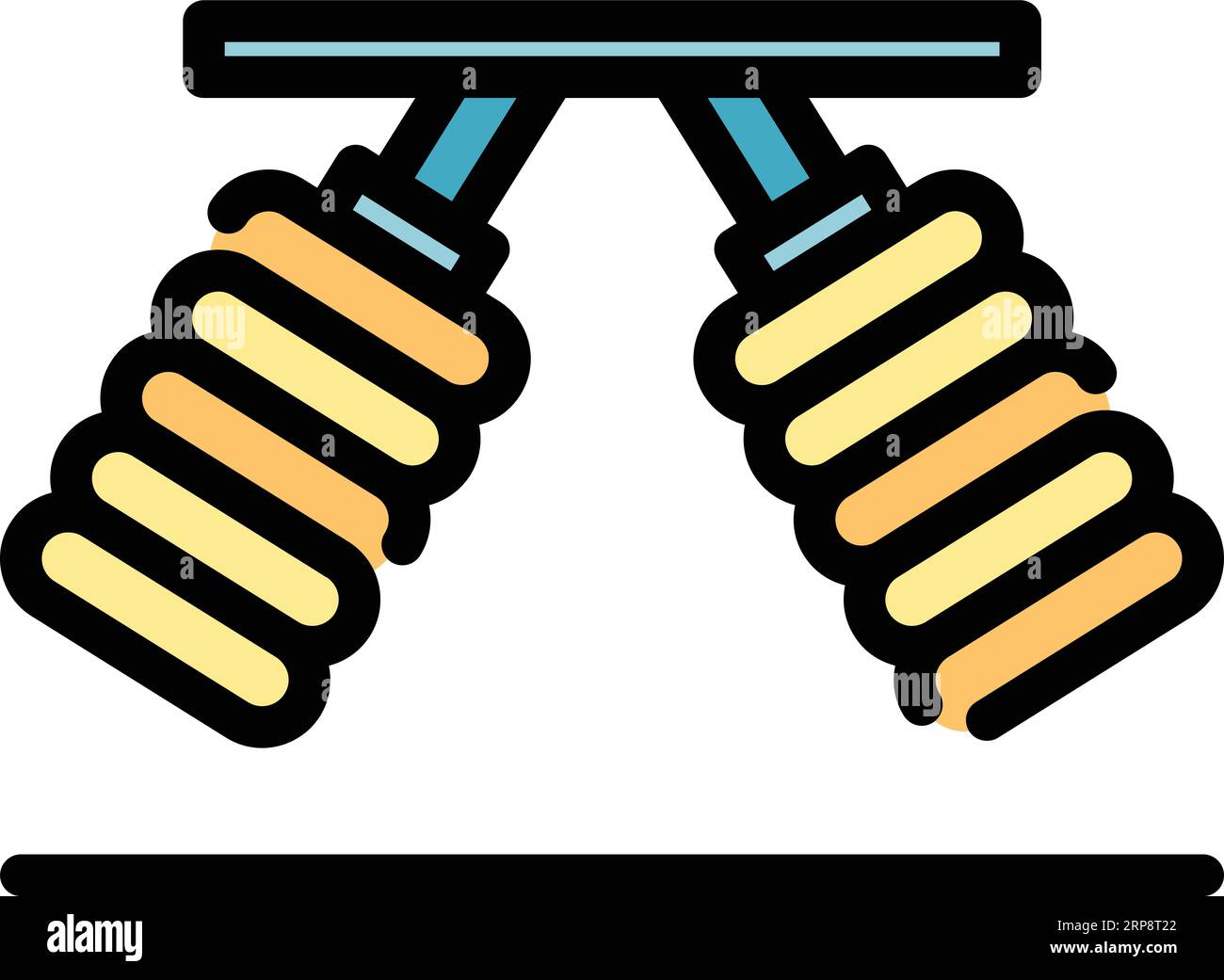 Brush cleaner icon outline vector. Car wash. Auto cleaner color flat ...