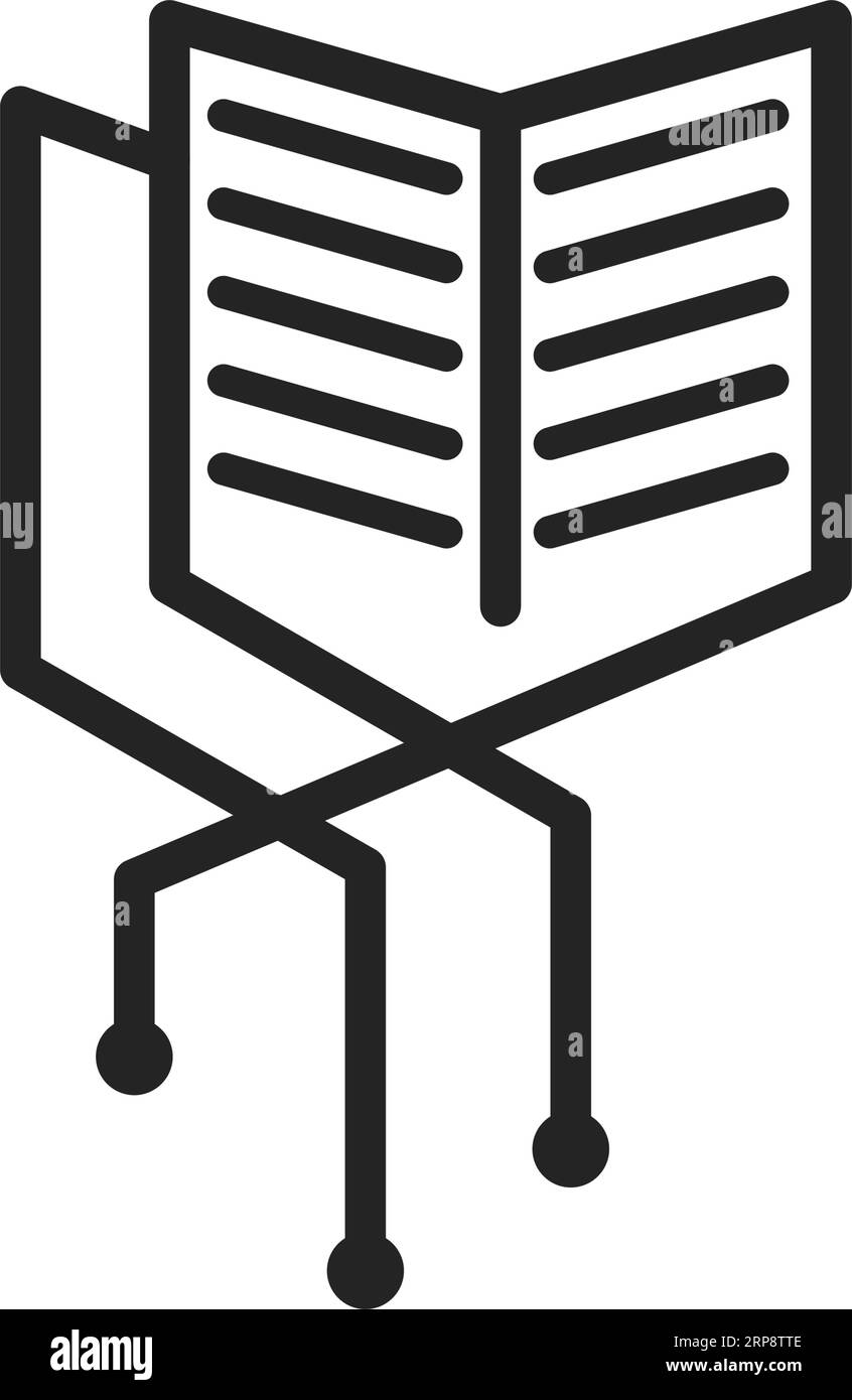 knowledge logo template Isolated. Brand Identity. Icon Abstract Vector ...