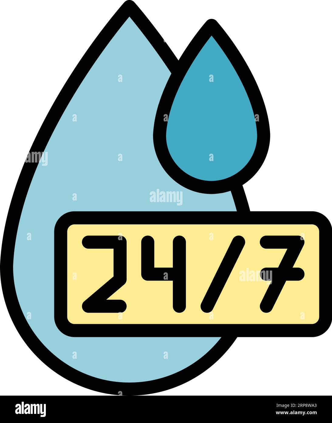 24 hour car wash Stock Vector Images - Alamy
