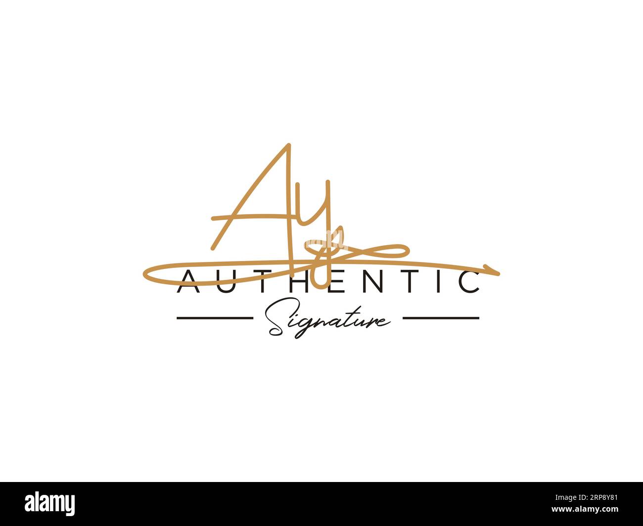 Ay letter vector hi-res stock photography and images - Alamy