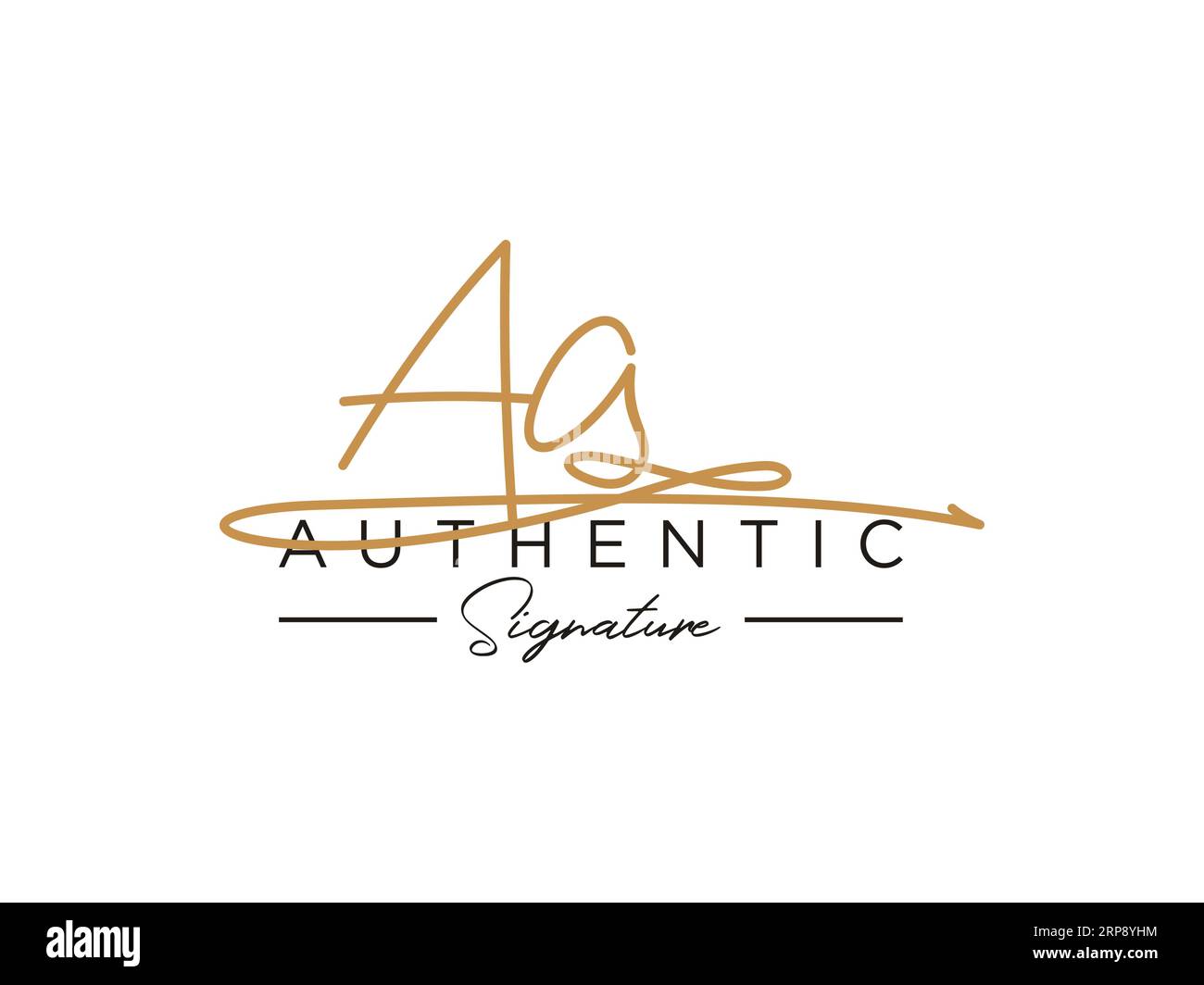 Aa signature Stock Vector Images - Alamy