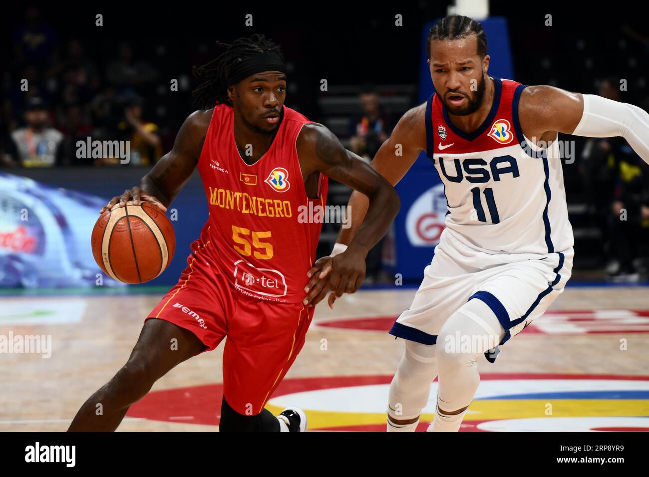 Asia Arena, Manila, Philippines. 1st Sep, 2023. (L-R) Kendrick Perry ...