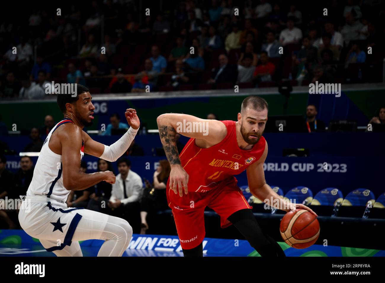 Asia Arena, Manila, Philippines. 1st Sep, 2023. Nemanja Radovic (MNE ...
