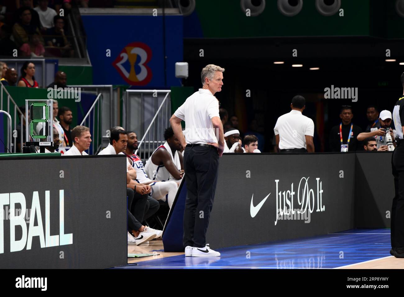 Asia Arena, Manila, Philippines. 1st Sep, 2023. Steve Kerr (USA ...