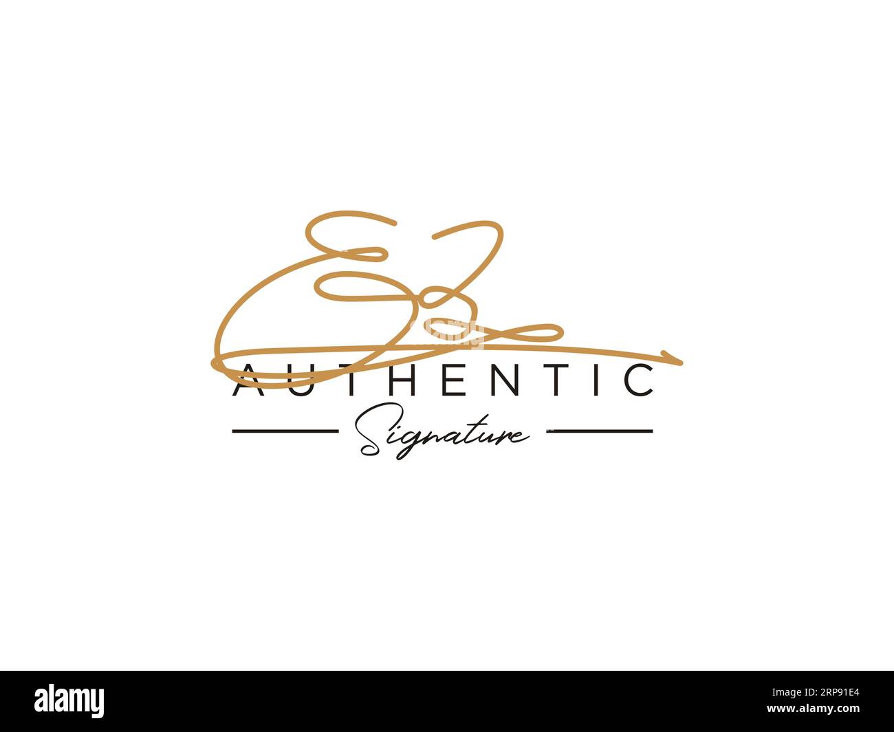 Ez signature hi-res stock photography and images - Alamy