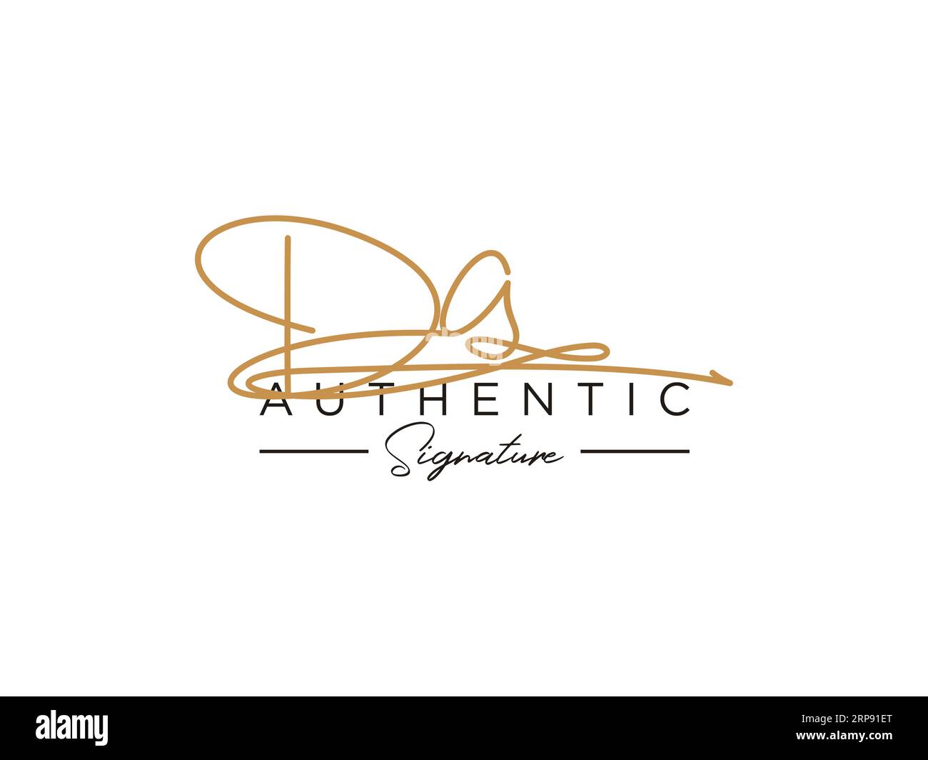 Letter da logo Cut Out Stock Images & Pictures - Alamy