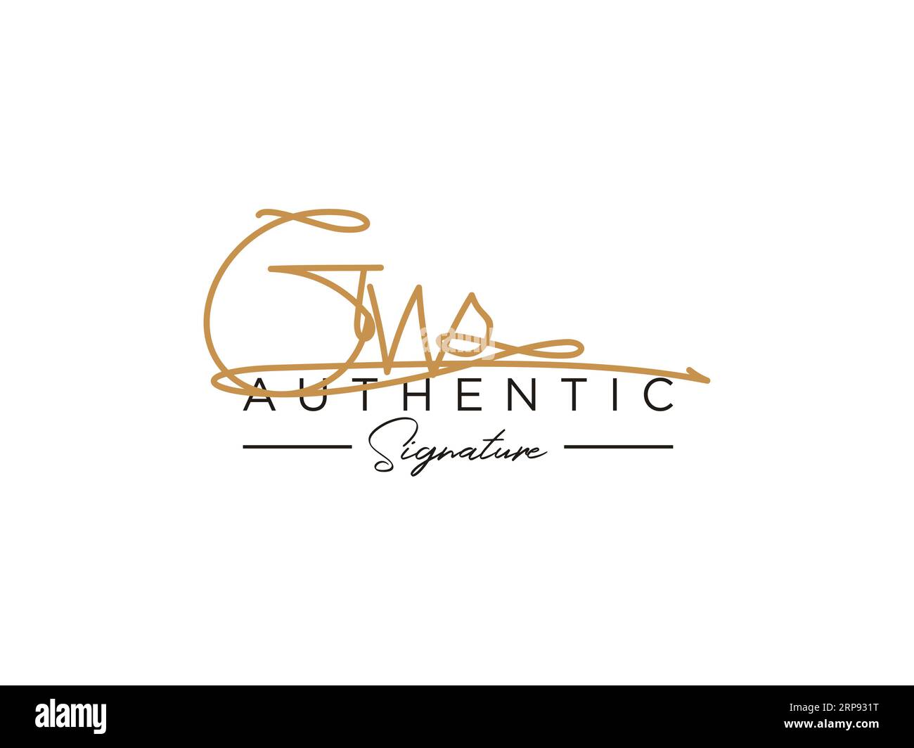 Gw signature hi-res stock photography and images - Alamy