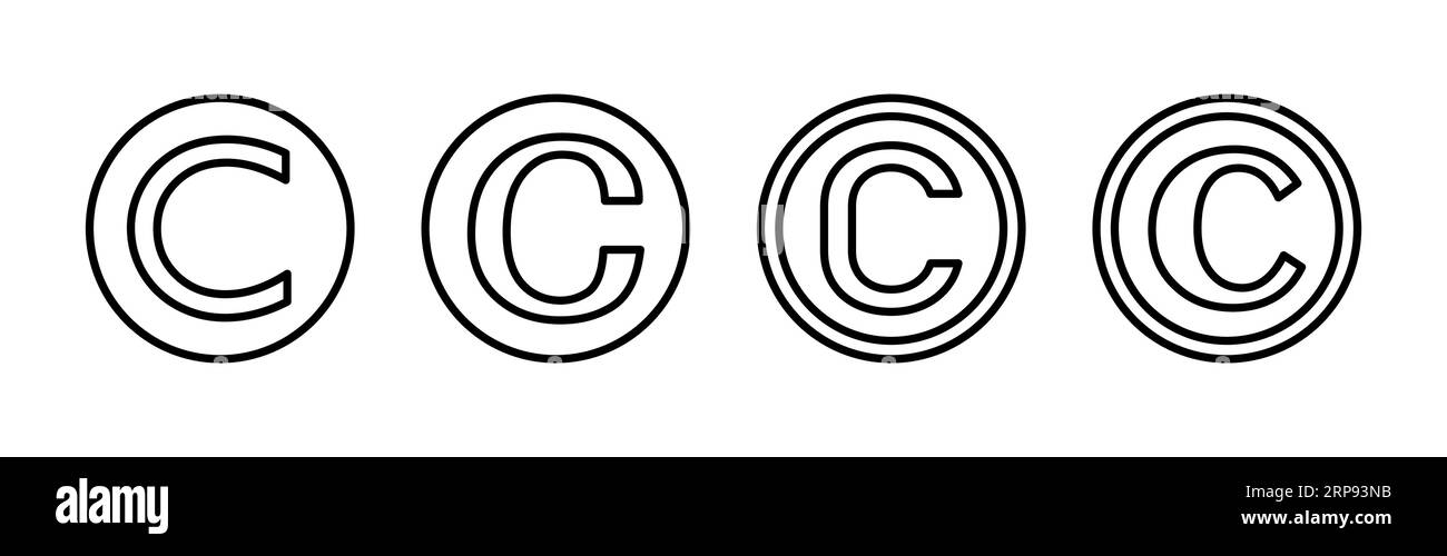 Sign signage symbol trademark Stock Vector Images - Alamy