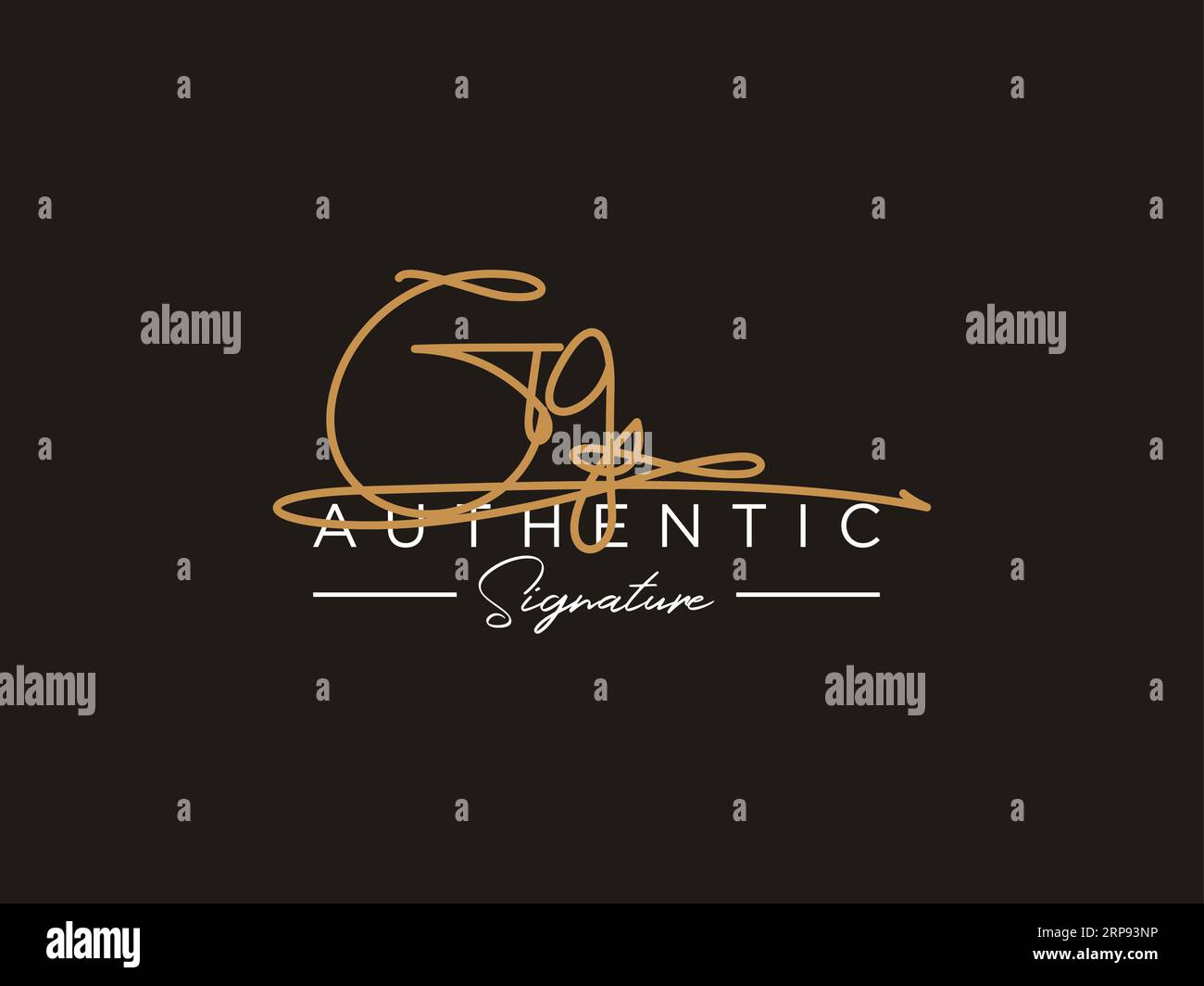 Gg signature hi-res stock photography and images - Alamy
