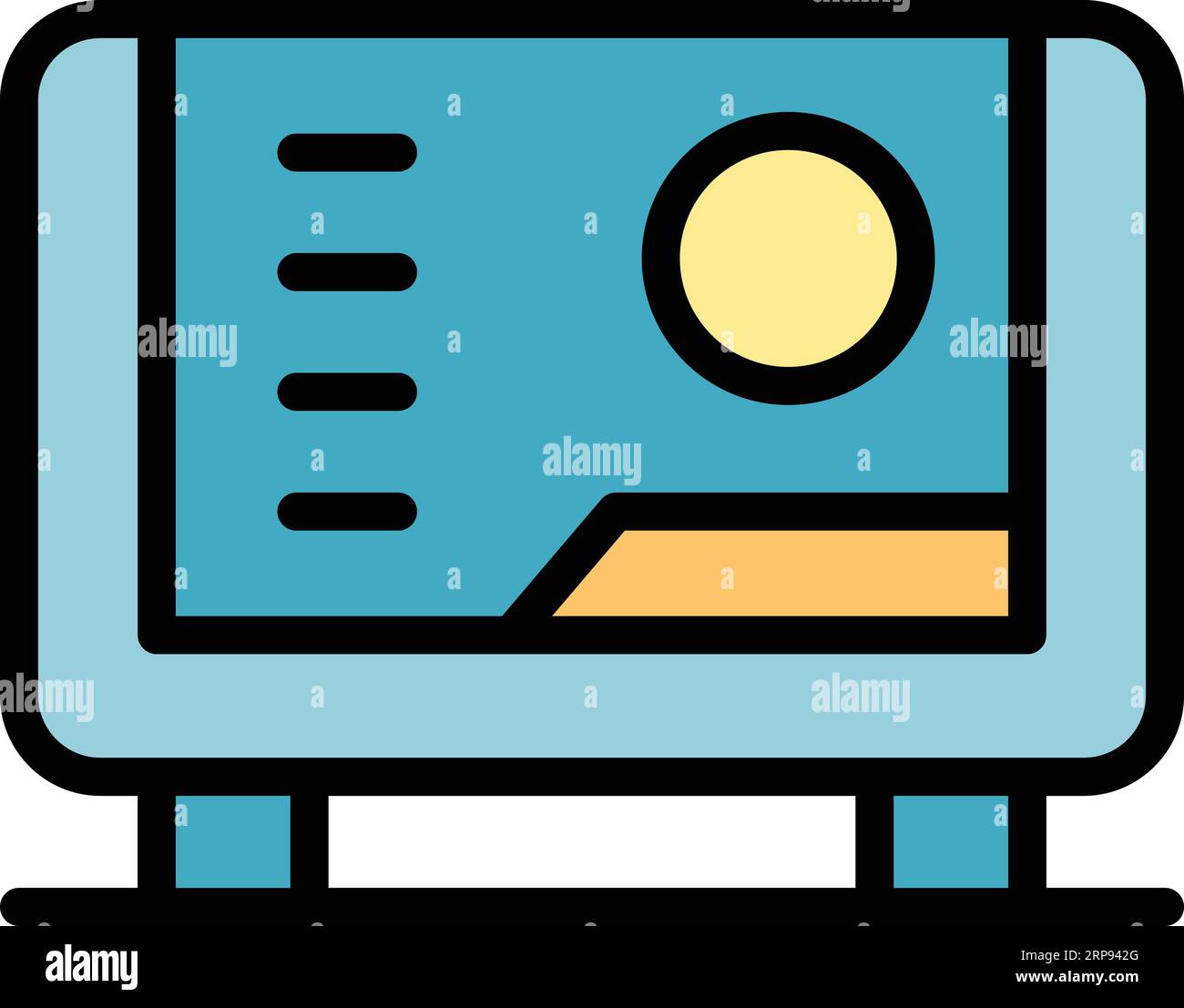 Portable generator icon outline vector. Power electric. Machine power ...