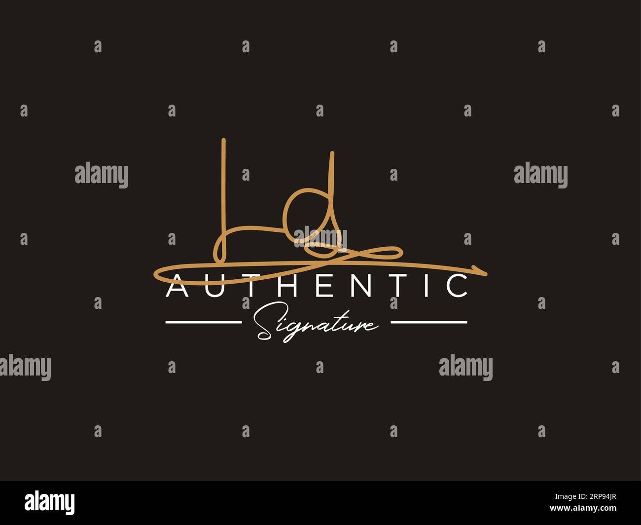 Ld signature hi-res stock photography and images - Alamy
