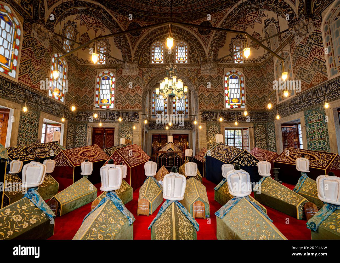 Mausoleum of Sultan Ahmet I, also known as Tomb of Sultan Ahmet Khan ...