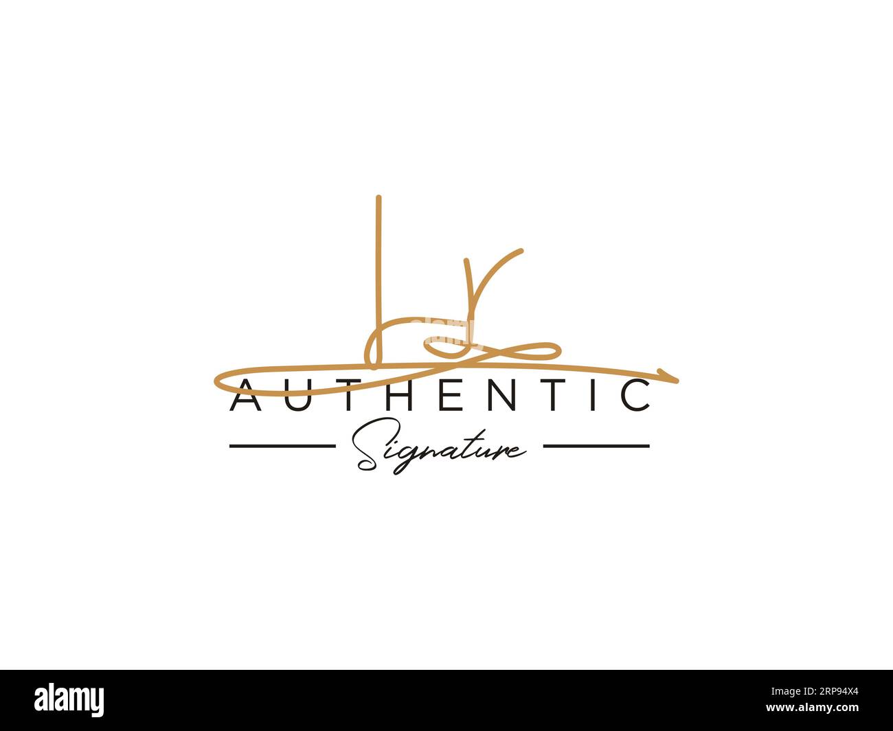 LR Signature Logo Template Vector Stock Vector Image & Art - Alamy