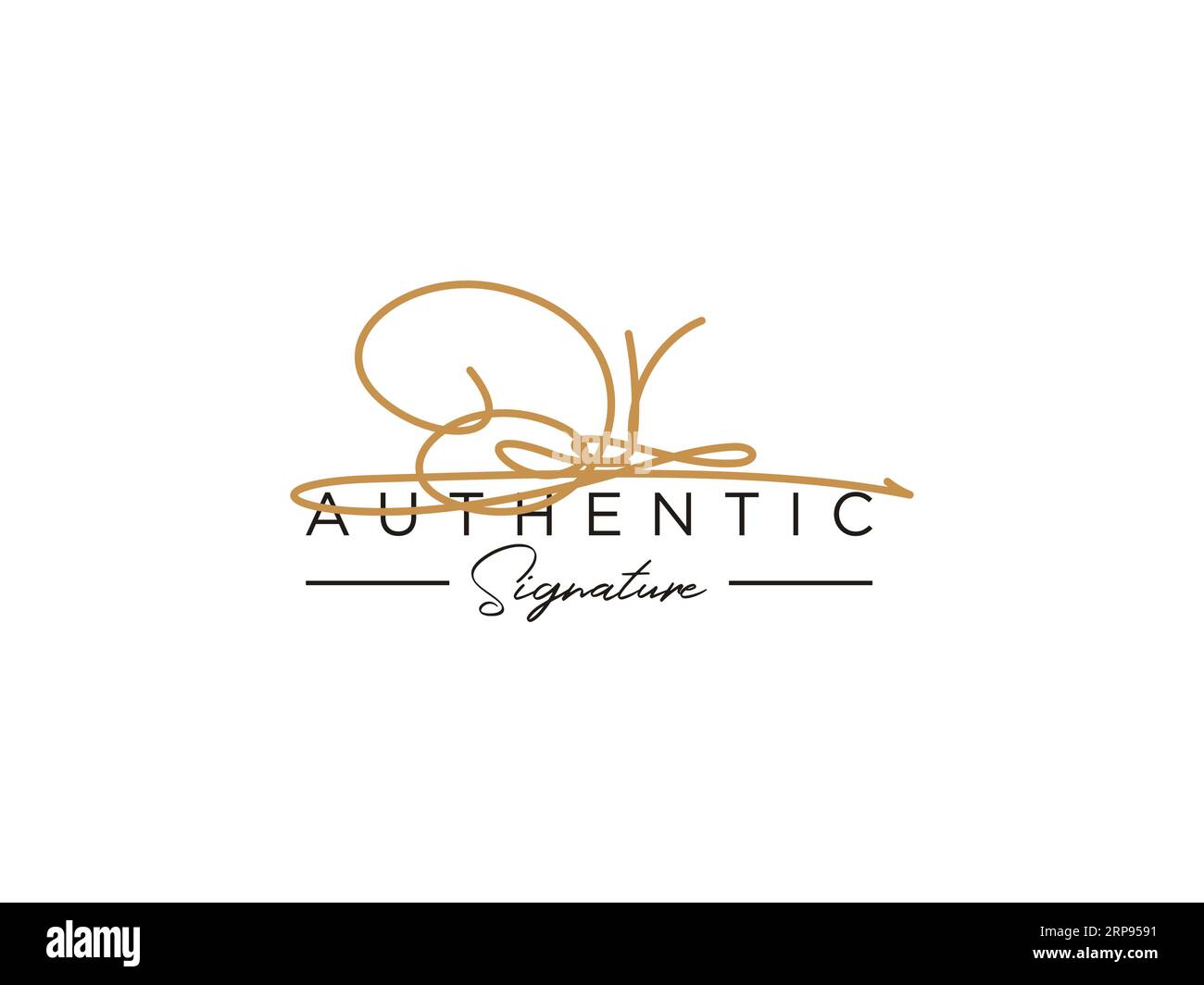 Calligraphy signature Cut Out Stock Images & Pictures - Alamy
