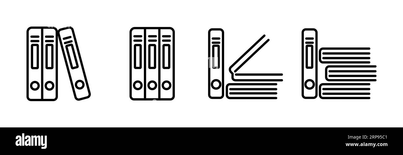 Archive icon vector. archive storage icon vector. folders icon Stock ...