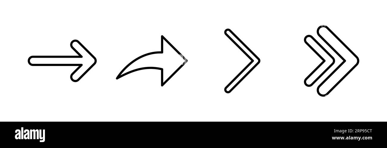 Arrow icon. Arrow symbol. Arrow icon for your web design Stock Vector ...