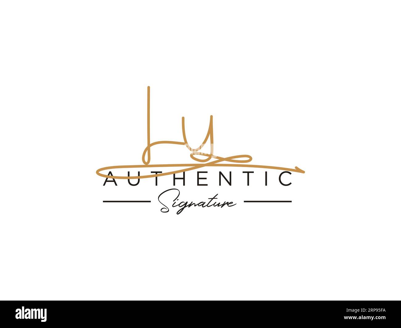LU Signature Logo Template Vector Stock Vector Image & Art - Alamy