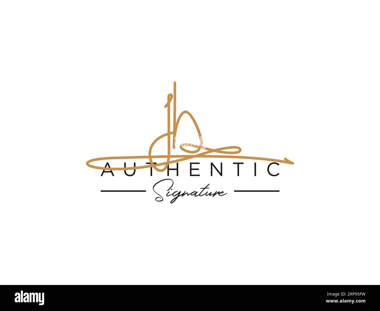 JH Signature Logo Template Vector Stock Vector Image & Art - Alamy