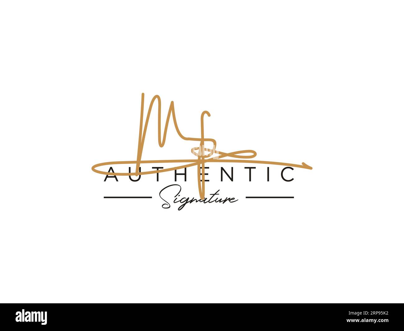 Letter mf vector vectors hi-res stock photography and images - Alamy