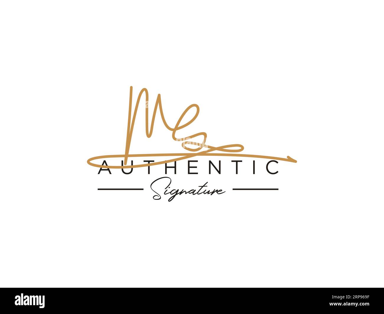 ME Signature Logo Template Vector Stock Vector Image & Art - Alamy