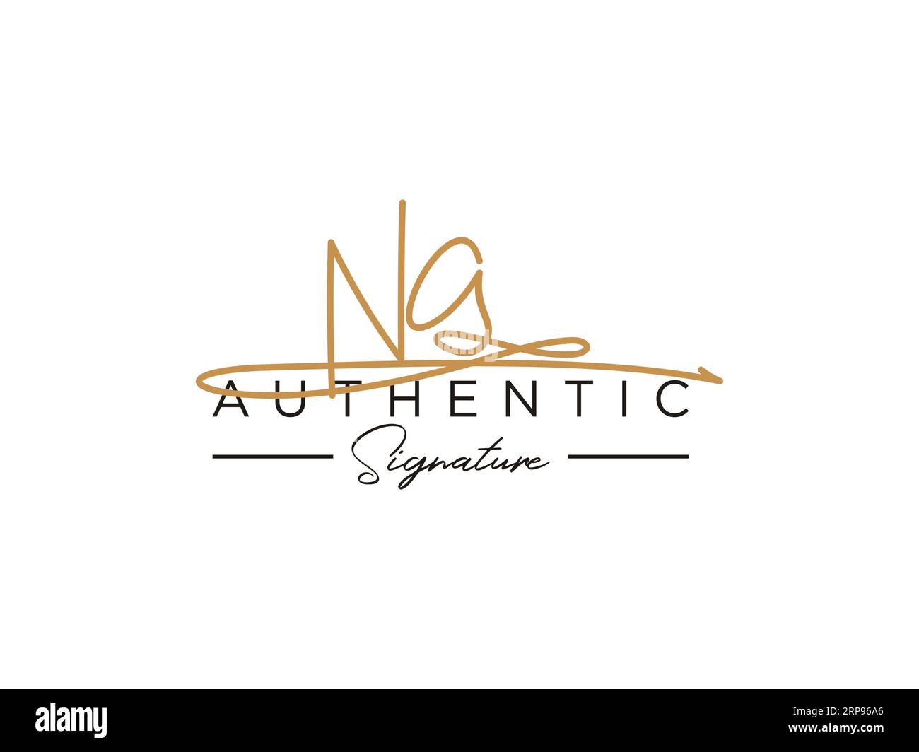 NA Signature Logo Template Vector Stock Vector Image & Art - Alamy