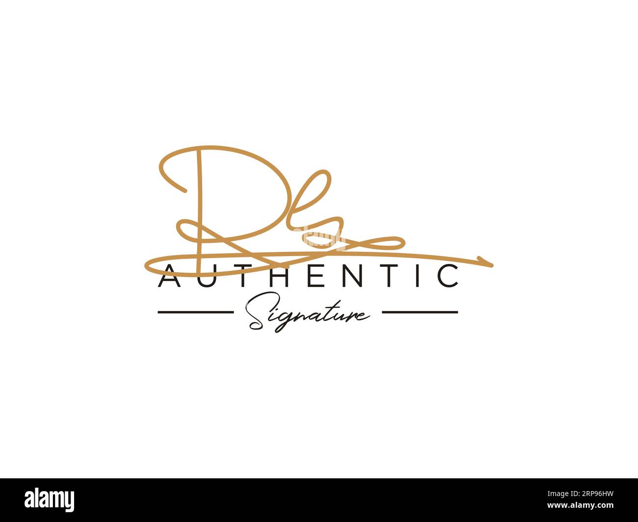 RE Signature Logo Template Vector Stock Vector Image & Art - Alamy