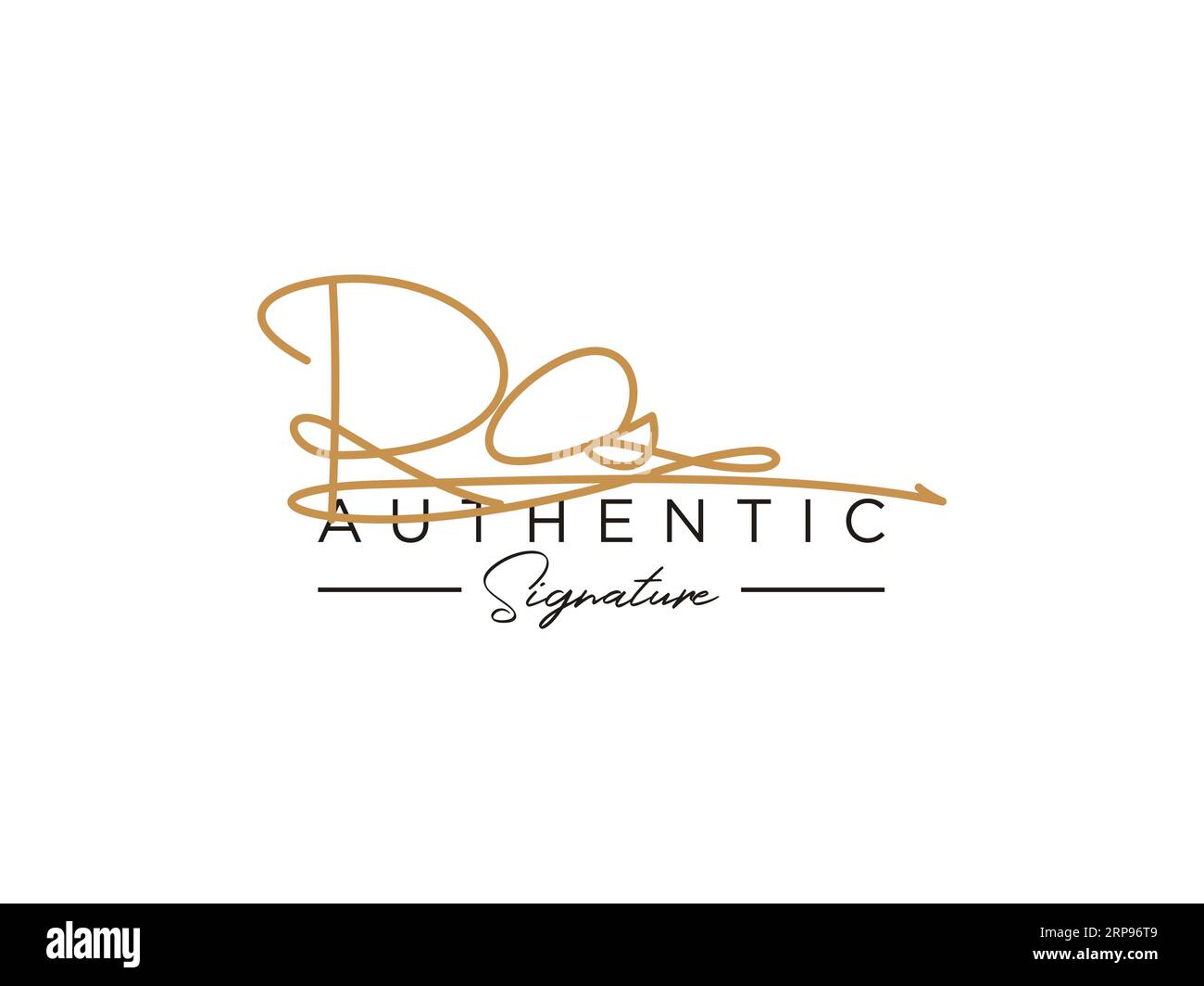 RO Signature Logo Template Vector Stock Vector Image & Art - Alamy