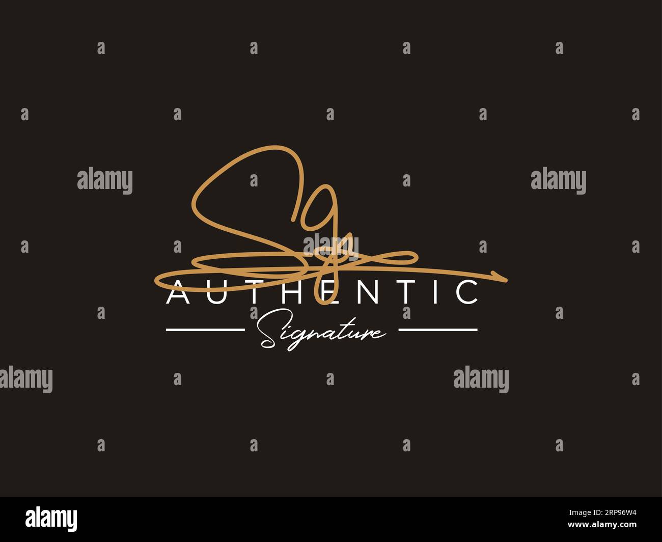 Sg signature hi-res stock photography and images - Alamy