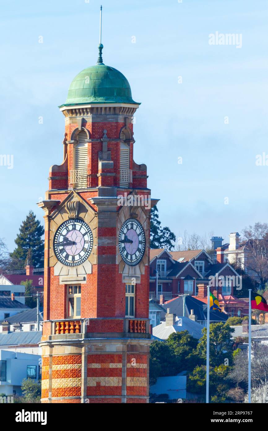 The clocktower of the heritage-listed Launceston GPO (General Post ...